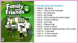 Tải Trọn bộ Family and Friends Level 1,2,3,4,5,6 | JES.EDU.VN